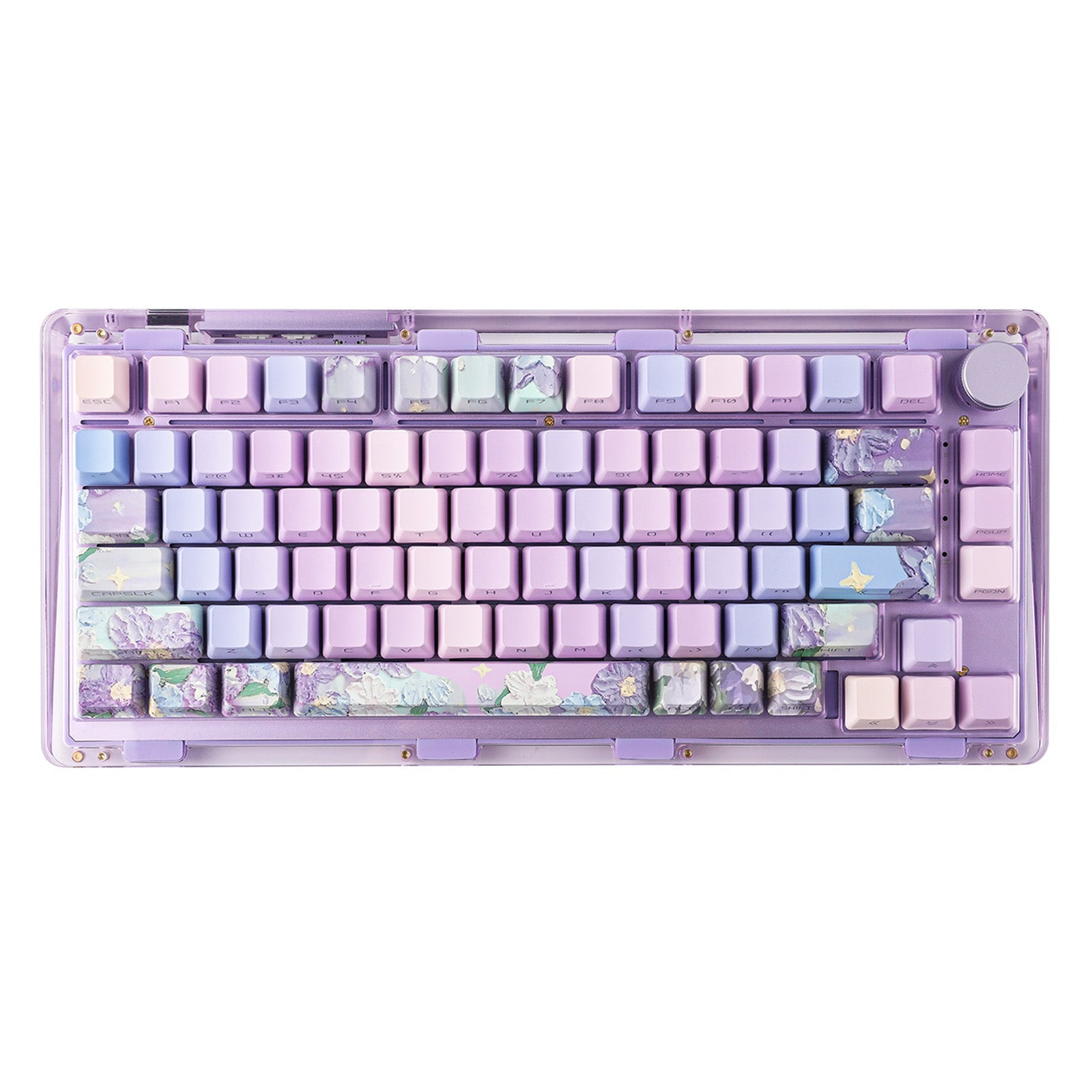 KiiBOOM Violet Keycap Set